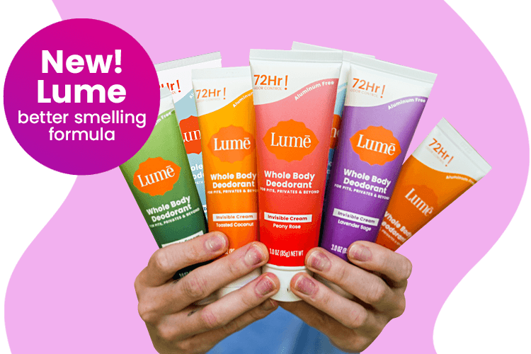 Home | Lume Deodorant | Outrageously Effective Whole Body Deodorant