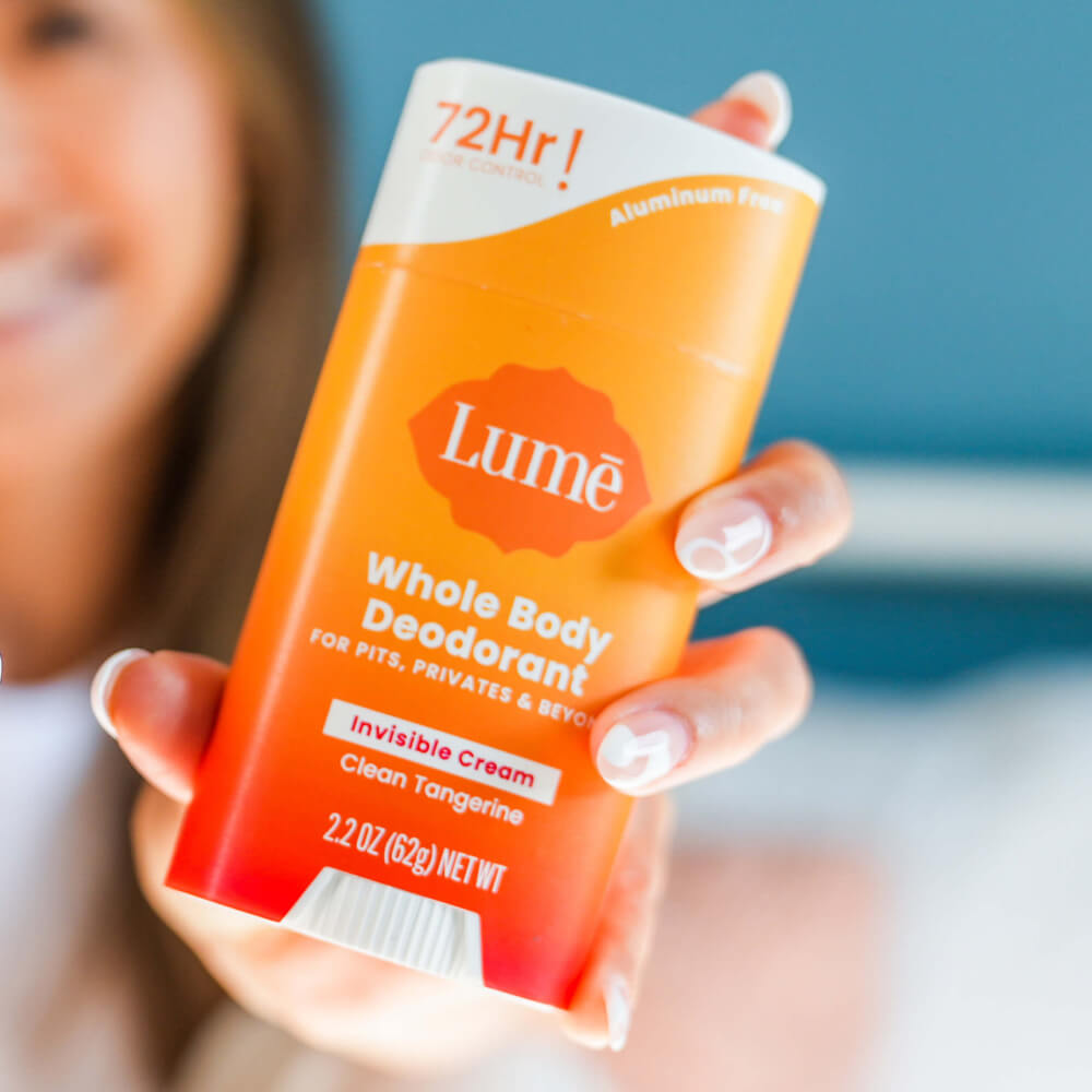 Clean Tangerine | Cream Stick Deodorant | Lume Deodorant | Outrageously ...