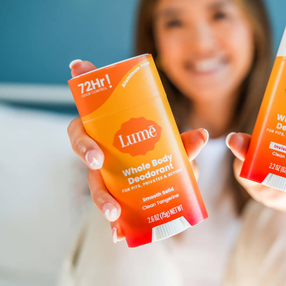 Clean Tangerine | Solid Stick Deodorant | Lume Deodorant | Outrageously ...