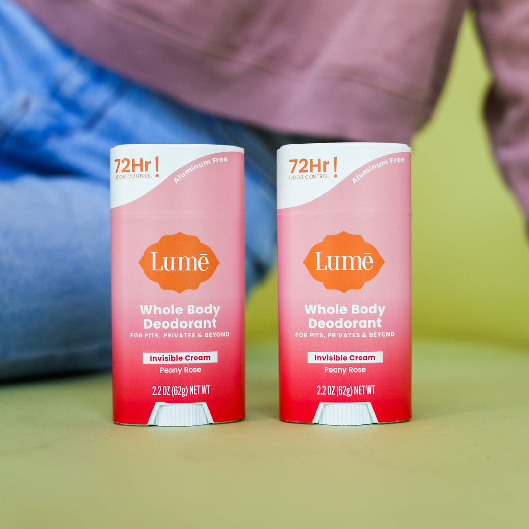 Peony Rose | Cream Stick Deodorant | Lume Deodorant | Outrageously ...