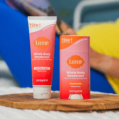 Home | Lume Deodorant | Outrageously Effective Whole Body Deodorant
