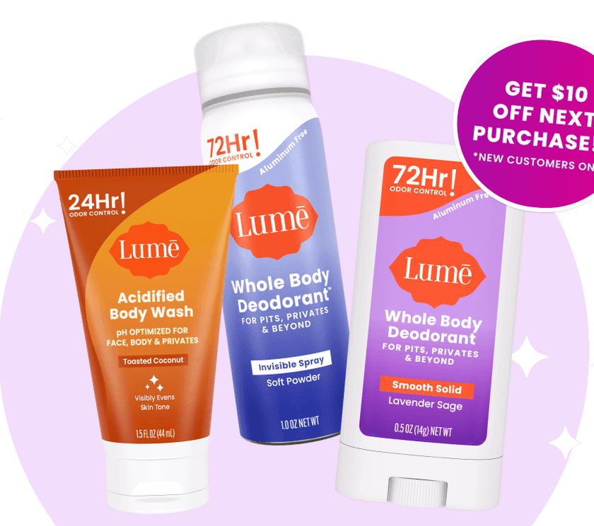 Travel Size Deodorant | Mini Samplers | Lume Deodorant