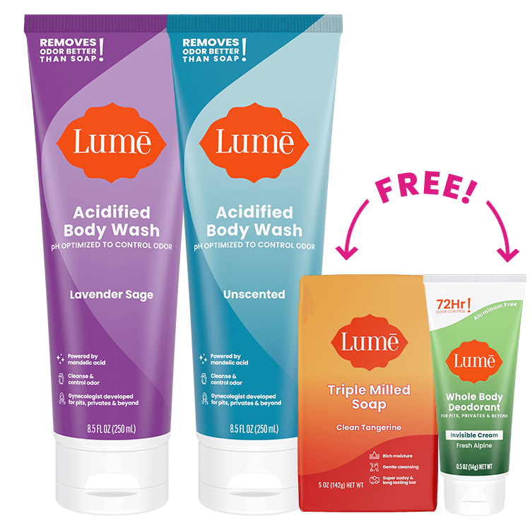 New! Lume Shower Starter Pack Bundle